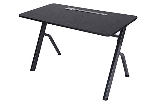 ApexDesk 47" Computer Desk, Modern Simple Style Desk for Home Office, Study Student Writing Desk - Black