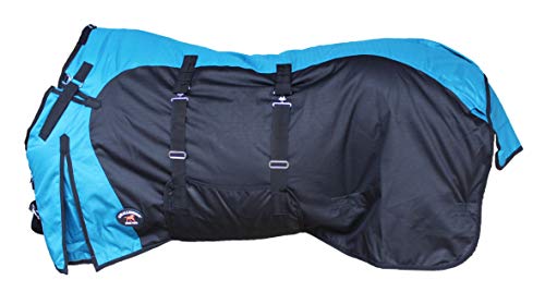 CHALLENGER 80" 1200D Horse Turnout Waterproof Heavy Weight Winter Blanket 5EE20TR