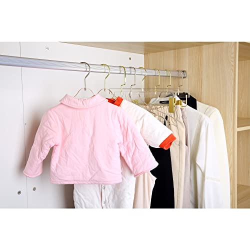 YBM Home Quality Acrylic Clear Skirt Hangers Made of Clear Acrylic for a Luxurious Look and Feel for Wardrobe Closet, Skirt Hangers Organizes Closet, Silver, 4103-1