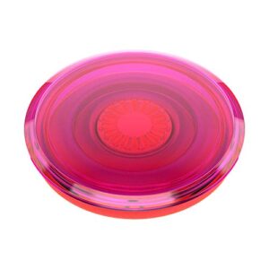 PopSockets PopTop (Top only. Base Sold Separately) Swappable Top for PopSockets Phone Grip Base - Neon Glow Electric Sunrise