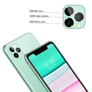 OUKITEL Smartphones Unlocked, C22 Unlocked Cell Phone 128GB+4GB, 4000mAh Battery, 5.86inch, Dual 4G Phone Android 10, 13MP Triple Cameras, Face ID&Fingerprint Unlock, US Version (Green)