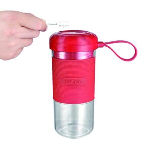 salton portable blender - red