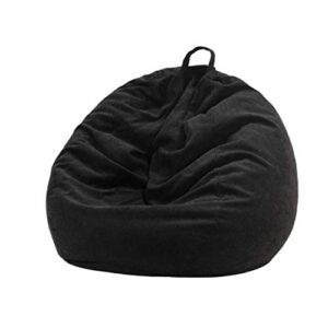 wszjj lazy sofa cover without lining chair cover warm fleece recliner seat bean bag cushion stool living room (color : b)