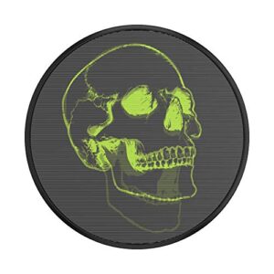 PopSockets PopTop (Top only. Base Sold Separately) Swappable Top for PopGrip Bases, PopGrip Slide, Otter+Pop & PopWallet+ - Lenticular Skull