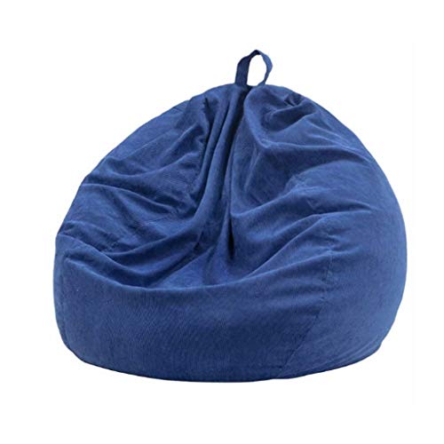 WSZJJ Lazy Sofa Cover Without Lining Chair Cover Warm Fleece Recliner Seat Bean Bag Cushion Stool Living Room (Color : E)