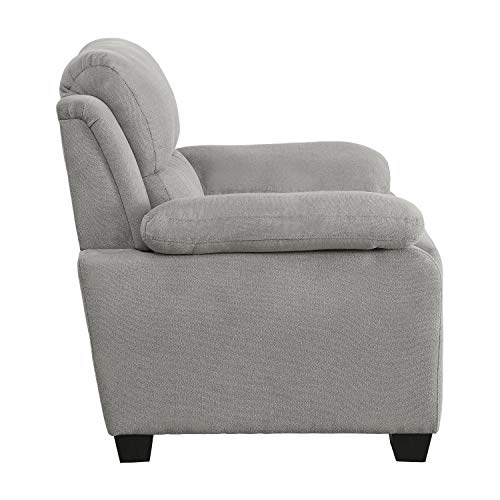 Lexicon Vega Living Room Sofa, Light Gray