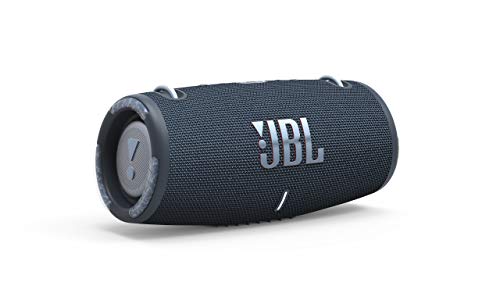 JBL Xtreme 3 - Portable Bluetooth Speaker, powerful sound and deep bass, IP67 waterproof, 15 hours of playtime, powerbank, PartyBoost for multi-speaker pairing (Blue)