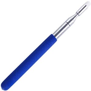 pointer sticks,extendable pointer,hand pointer for classroom?classroom pointer for teacher?telescopic teacher pointer retractable pointer hand pointer for kids whiteboard pointer (blue)