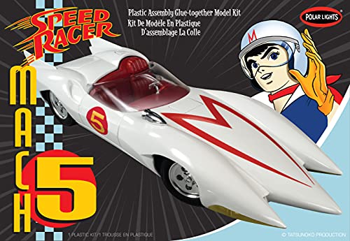 POLAR LIGHTS Speed Racer Mach V 1:25 Scale Model Kit