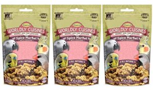 higgins worldly cuisines spice market bird treat, 2 ounces (3 pack)