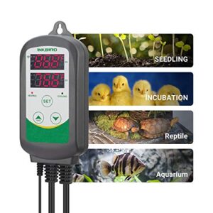 Inkbird WiFi ITC-308 Digital Temperature Controller Aquarium Thermostat for Aquarium Heater and Cooler, with Waterproof Sensor