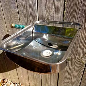 Bear Bear ProHydrate Stainless Steel Water Bowl/Fountain - Dogs, Horses & Farm Animals