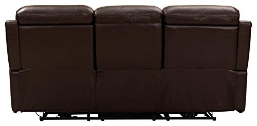 Barcalounger Sedrick Power Reclining Sofa With Power Head Rests, El Paso Walnut