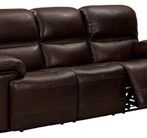 Barcalounger Sedrick Power Reclining Sofa With Power Head Rests, El Paso Walnut