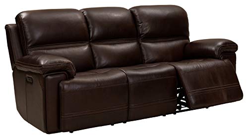 Barcalounger Sedrick Power Reclining Sofa With Power Head Rests, El Paso Walnut