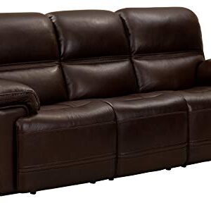 Barcalounger Sedrick Power Reclining Sofa With Power Head Rests, El Paso Walnut