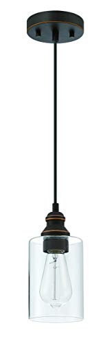 WISBEAM Pendant Lighting Fixture, Hanging Ceiling Lights with E26 Medium Base Max. 60 Watts, ETL Rated, Bulbs not Included, 3-Pack