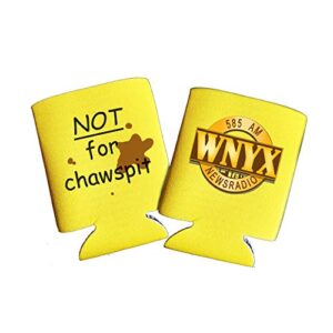 News Radio WNYX Yellow Kuzie drink insulator