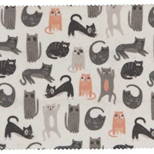 DANICA NOW DESIGNS Cats Beeswax Wrap, 3 CT