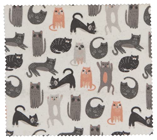 DANICA NOW DESIGNS Cats Beeswax Wrap, 3 CT