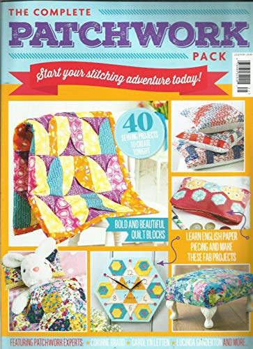 THE COMPLETE PATCH WORK MAGAZINE, ISSUE, 2018 FREE GIFTS NOT INCLUDE.