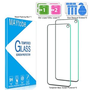 MAYtobe [2 Pack] Screen Protector Designed For Samsung Galaxy S10e Tempered Glass, Case Friendly, Bubble Free, Easy to Install