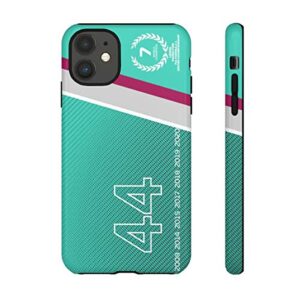 lewis hamilton, 7 world champion 2020, f1 racing, formula 1 motorsport, tough iphone case (iphone 11)