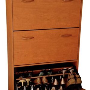 Venture Horizon Triple Shoe Cabinet Cherry