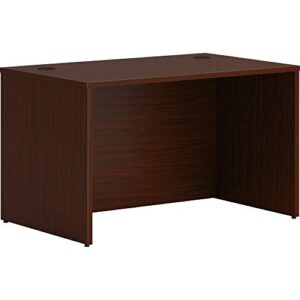 hon mod desk shell, 48 x 30 x 29, mahogany