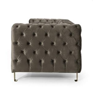 Christopher Knight Home Keyser Sofa, Gray + Gold