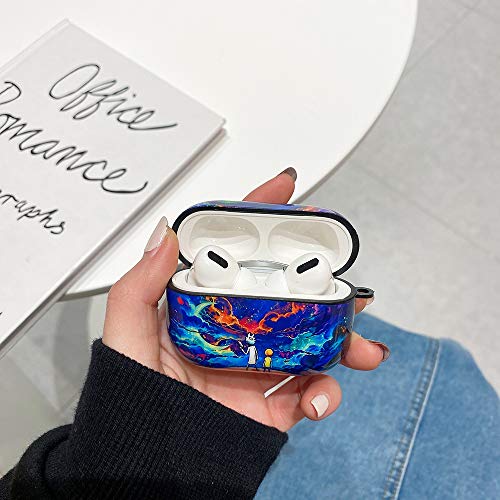 NA Case, Rick and Morty Personalise Custom Skin airpods case, for Apple AirPods Charging Case[Best Gift for Girl Boy], with Keychain (Rick and Morty)