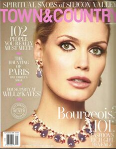 town & country, bourgeois ? moi ? fashion's rich girl revenge september, 2019