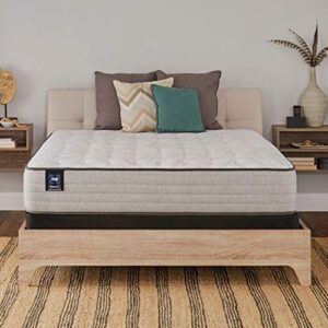 sealy posturepedic spring bloom medium feel mattress and 9-inch foundation, king