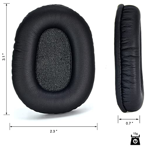 B450 XT Ear Pads - defean Replacement Ear Cushion Cover Mic Foam Compatible with VXI BlueParrott B450-XT B450XT B450 XT Headset，Softer Leather,High-Density Noise Cancelling Foam, Added Thickness