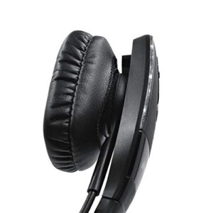 B450 XT Ear Pads - defean Replacement Ear Cushion Cover Mic Foam Compatible with VXI BlueParrott B450-XT B450XT B450 XT Headset，Softer Leather,High-Density Noise Cancelling Foam, Added Thickness