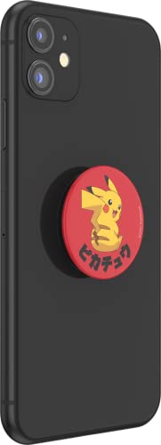 ​​​​PopSockets Phone Grip with Expanding Kickstand, PopSockets for Phone, Pokemon - Pikachu Katakana