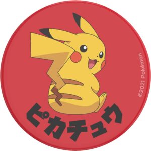 ​​​​PopSockets Phone Grip with Expanding Kickstand, PopSockets for Phone, Pokemon - Pikachu Katakana