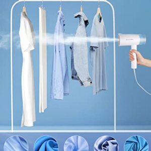 BEAUTURAL Steamer for Clothes, Foldable Handheld Clothing Wrinkles Remover for Garments, 30-Second Fast Heat-up, Portable Fabric Steamer for 120V Countries, Not for Use in 220V Such as Europe