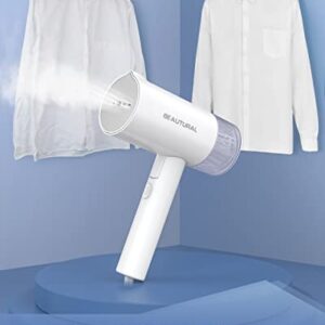 BEAUTURAL Steamer for Clothes, Foldable Handheld Clothing Wrinkles Remover for Garments, 30-Second Fast Heat-up, Portable Fabric Steamer for 120V Countries, Not for Use in 220V Such as Europe