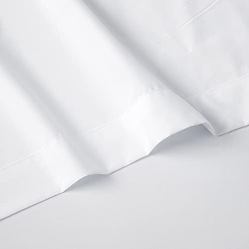 King Size Sheets - Breathable Luxury Bed Sheets with Full Elastic & Secure Corner Straps Built In - 1800 Supreme Collection Extra Soft Deep Pocket Bedding, Sheet Set, EXTRA DEEP pocket - King, White