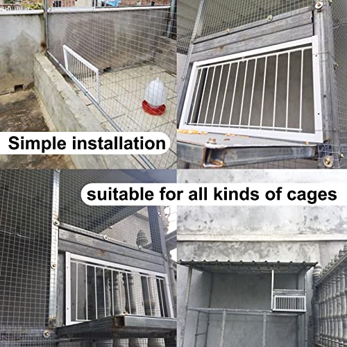 Pigeon Loft Door Pigeon Entrance Door Trap Door Pigeon House Door Racing Supplies Pet Bird Supply Product Bird cage Door (60cm/24in)