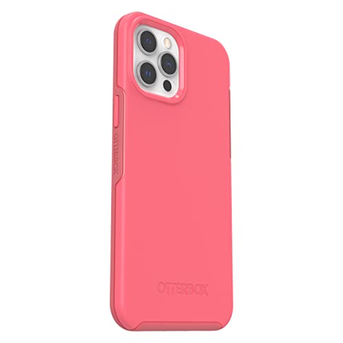 OtterBox Symmetry+ Case for iPhone 12 Pro Max with MagSafe, Shockproof, Drop Proof, Protective Thin, 3X Tested to Military Standard, Pink