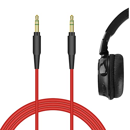 Geekria QuickFit Audio Cable Compatible with Jabra REVO, Move Style Edition, Elite 85h, Philips Fidelio L3, A4216, H6506, SHP9500, SHP6000 Cable, 3.5mm Aux Replacement Stereo Cord (4 ft/1.2 m)