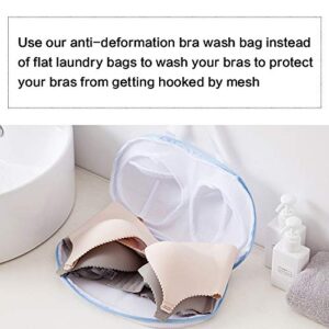 3 Pack Honeycomb Mesh Laundry Bags for Delicates - Premium Durable Lingerie Bag for Travel Storage Organization