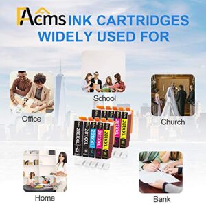 FAcms Compatible Canon tr8520 Ink Cartridge Replacement for Canon 280 281 Ink cartridges,PGI-280XXL CLI-281XXL for PIXMA TR7520 TR8520 TS6120 TS6220 TS6320 TS8120 TS8220 TS9120 Printer (10 Pack)