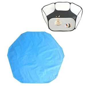 small animal playpen with waterproof pads, reusable liners, waterproof bottom on both sides, fit with pet tent (42.5in x 41in) bedding for guinea pig, rabbit, hamster, chinchilla and hedgehog