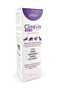 clireon animal wound and skin care spray 3.38oz