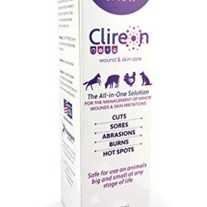 Clireon Animal Wound and Skin Care Spray 3.38oz