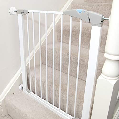 4 Pack Baby Gate Wall Protector Wall Cups for Child Pressure Mounted Stair Safety Gate, Protect Walls & Doorways from Pet & Dog Gates