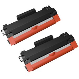 TN760 Compatible Toner Cartridge Replacement for Brother TN-760 TN730 to Use with HL-L2350DW HL-L2390DW DCP-L2550DW HL-L2370DW HL-L2395DW MFC-L2710DW,Page Yield Up to 6000（2Pack）